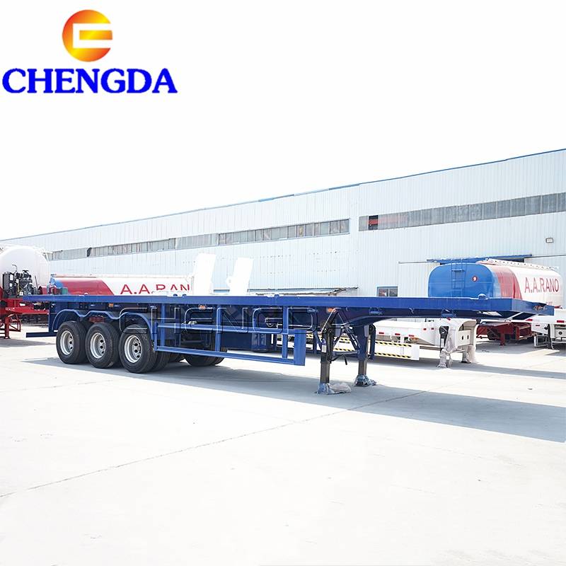 Heavy Duty Flatbed Trailer-SHANDONG CHENGDA MACHINERY CO., LTD.