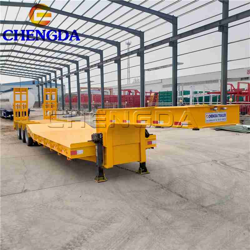 Lowboy Gooseneck Trailer-SHANDONG CHENGDA MACHINERY CO., LTD.