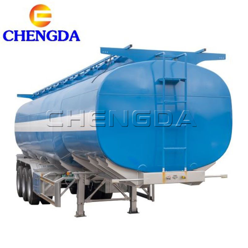 46000 Liter Fuel Tank Semi Trailer-SHANDONG CHENGDA MACHINERY CO., LTD.