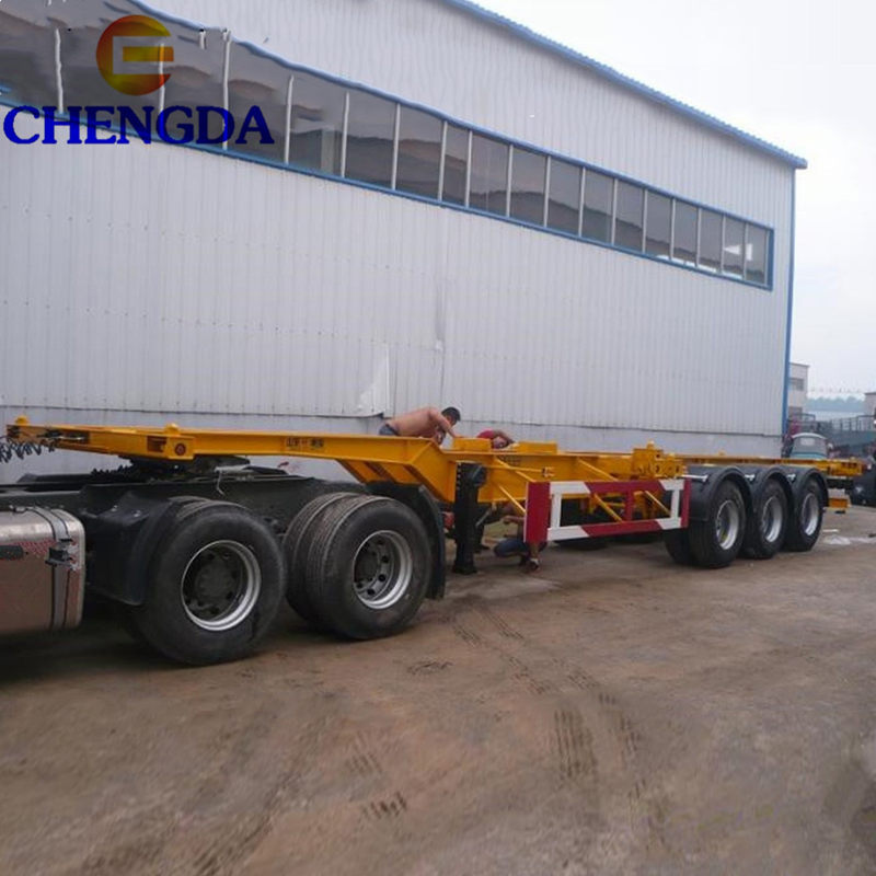 Skeletal Container Semi Trailer-SHANDONG CHENGDA MACHINERY CO., LTD.