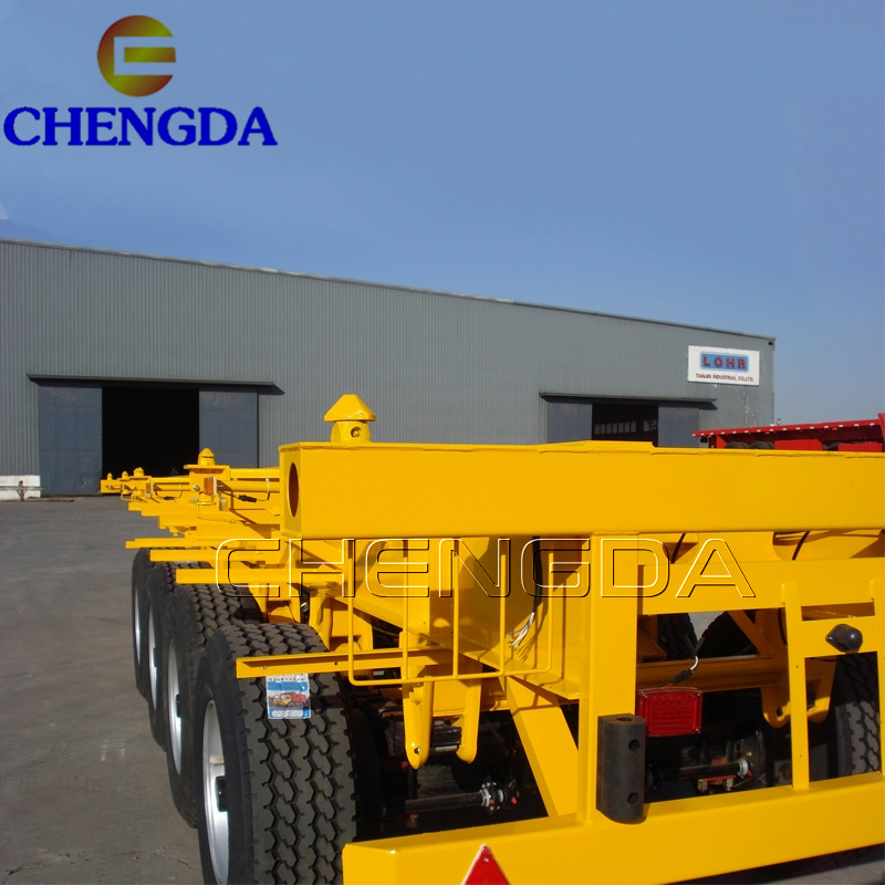 4 Axles 45Ft Skeleton Semi Trailer-SHANDONG CHENGDA MACHINERY CO., LTD.