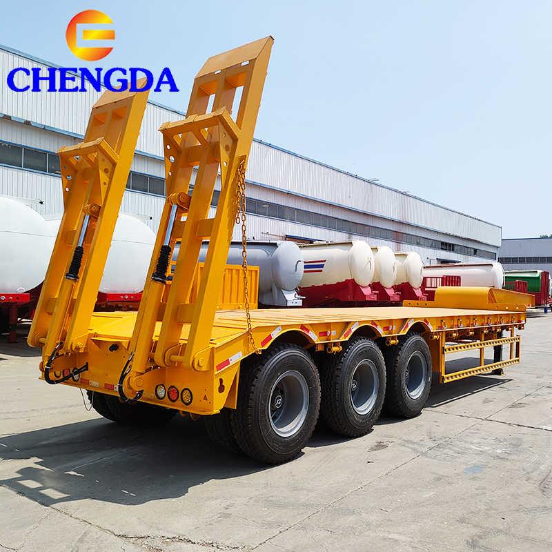 55 Ton Lowboy Manufacture and 55 Ton Lowboy Supplier in China